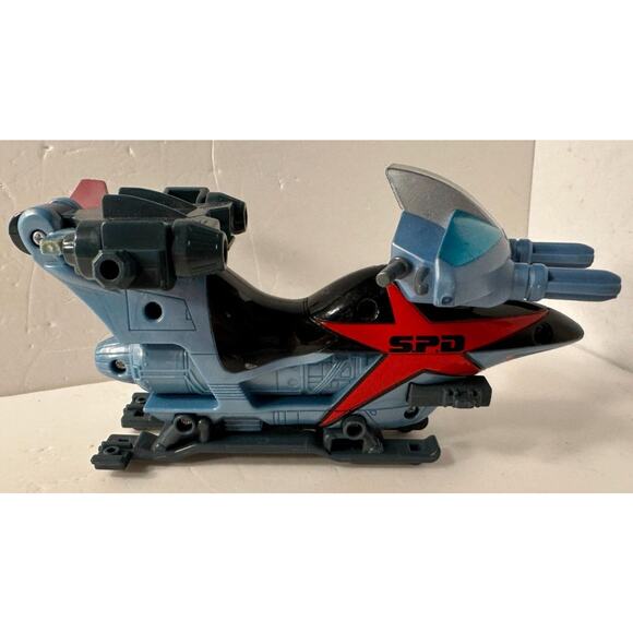 Hasbro | Toys | Power Rangers Spd Blue Ranger Patrol Cycle 204 Bandai ...